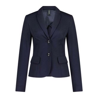Marc Cain Taillierter Jersey-Blazer Elegantes Modell - - Jackets - Damen - Blau - 2XL
