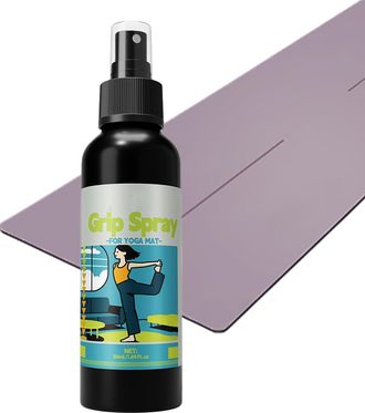 Generico Spray f&uuml;r Yogamatte, Haftspray f&uuml;r bessere Griffigkeit, nicht klebende Formel f&uuml;r Yogamatte, Handschuhe, Springen, Klettern, Klettern, Fitness, Traini