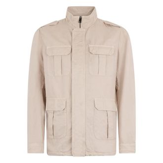 Herno Eleganter praktischer Mantel - - Jackets - Herren - Beige - L