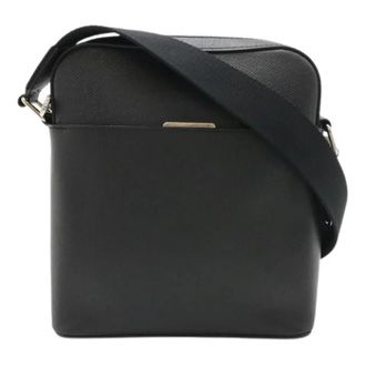 Louis Vuitton Pre-owned Taiga Anton Leder Umh&auml;ngetasche - - Pre-owned - Herren - Schwarzk - ONE SIZE