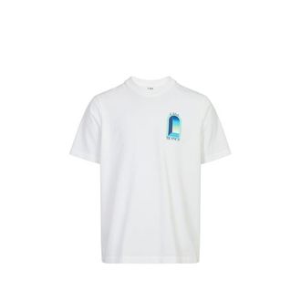 Casablanca T-shirt LArche droit en coton