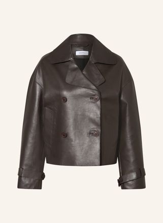 Darling Harbour Darling Harbour Lederjacke braun