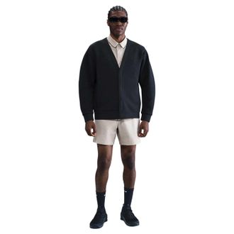 Nike Strickjacke f&uuml;r Herren, Raglan lang&auml;rmelig (Schwarz)