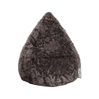 Sitting Point Sitting Point - Pouf Fluffy xl Anthracite