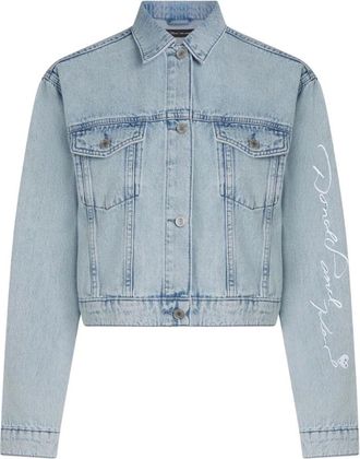 Karl Lagerfeld Damen, Jacken, Blau, MGr&ouml;&szlig;e