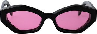 Off-white Stilvolle Hilo Sonnenbrille f&uuml;r Sommertage - - Accessories - unisex - Schwarzk - 55 MM