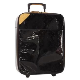 Louis Vuitton Pre-owned Patent Leather Suitcase - - Pre-owned - Damen - Schwarzk - ONE SIZE