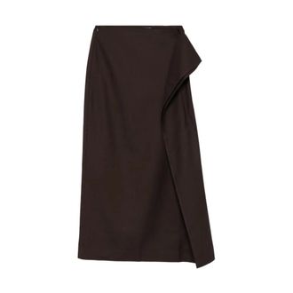 S&eacute;fr Femme, Jupes, Brun, Taille: 36 FR Pearl Skirt