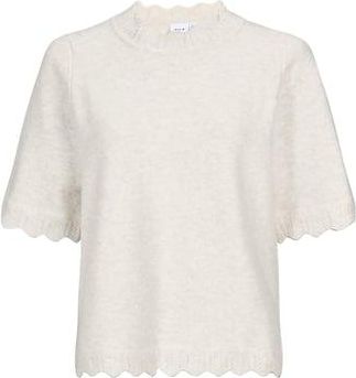 Vila Pull col rond droit uni