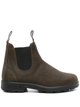 Blundstone 1615 Dark Olive Waxed Suede