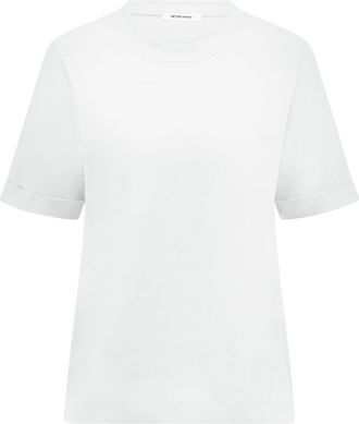 Peter Hahn Rundhals-Shirt Peter Hahn weiss