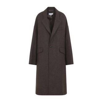 Maison Margiela Manteau Cocooning Oversize - Femme - Manteaux - Brun - Taille: 34 FR