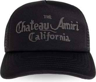 Amiri Homme, Accessoires, Noir, Taille: ONE Size Casquette de baseball &agrave; imprim&eacute; lettrage