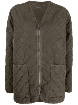 Golden Goose veste matelass&eacute;e &agrave; fermeture zipp&eacute;e - Vert