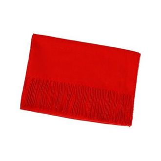 Generic &Eacute;charpe pour femme 2026 &agrave; la mode texture douce confortable universelle classique automne et hiver, Rouge, Taille unique