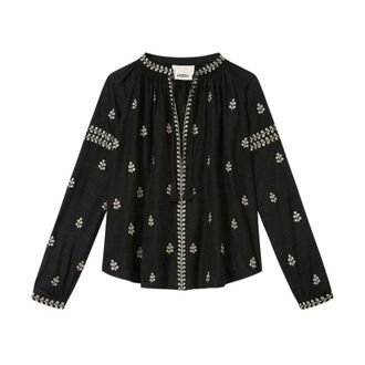 Isabel Marant Damen, Blusen & Hemden, Schwarzk, SGr&ouml;&szlig;e