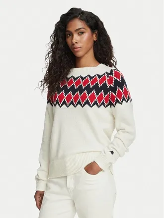 Kappa Pullover Arosa 63137JW Creme Regular Fit