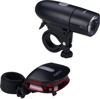 Cytec Fahrradlicht-Set 23 LUX Batterie StVZO