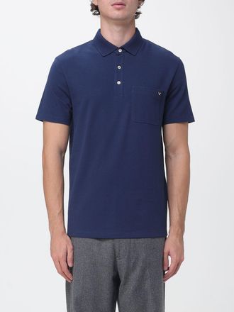 Valentino Garavani Polo en piqu&eacute; de coton avec logo m&eacute;tallique appliqu&eacute;