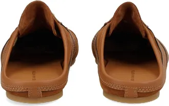 Dries Van Noten Suede Leather Sneaker Mule - Brown