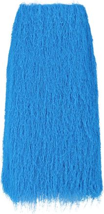 Dries Van Noten Midi Fringe Skirt Sokna