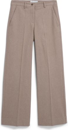 Armedangels Damen Webhose aus Bio-Baumwoll Mix LEANDRAA HANDAAS Regular Fit Pure-Walnut Cream