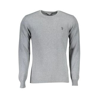 U.S.Polo Association U.s. Polo Assn., Homme, Pulls, Gris, Taille: 2XL Pull Slim &agrave; Manches Longues