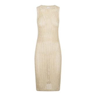 Eleventy Strickkleid - - Dresses - Damen - Beige - L