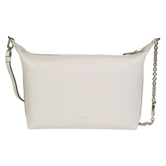 Furla Femme, Sacs, Blanc, Taille: ONE Size Mini Crossbody Hobo Style Nuage