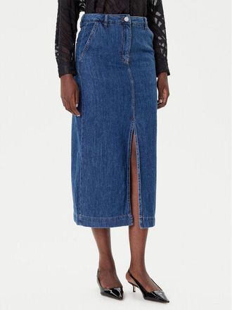 French Connection Jeansrock 73DZA Blau Regular Fit