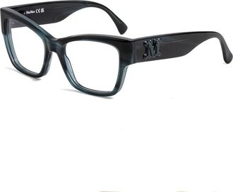 Max Mara Monture Optique - Femme - Accessoires - Bleu - Taille: 52 MM
