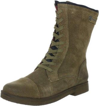Tommy Jeans Hilfiger Denim Molly 4 B EN56814892, Boots Femme - Beige-TR-F4-12, 37 EU