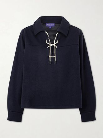 Ralph Lauren Collection Pullover Aus Einer Kaschmirmischung - Blau
