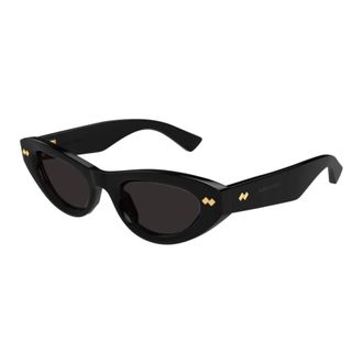 Bottega Veneta unisex, Accessoires, Noir, Taille: 50 MM Bv1350S Lunettes de soleil oeil-de-chat