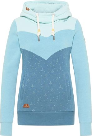 Ragwear TREGA Damen Frauen Kapuzenpulli,Kapuzenpullover,Hoodie,Stehkragen,Seitentaschen,Regular Fit