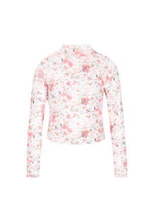 Faina Bluse Frauen Mehrfarbig Wei&szlig;