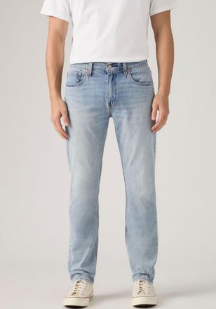 Levi's Tapered-fit-Jeans LEVIS 502 TAPER, Damen, Gr. 29, L&auml;nge 32, iceberg cool, Denim/Jeans, Obermaterial: 99% Baumwolle, 1% Elasthan, Basic, loose fit kn&ouml;c