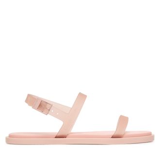 Calvin Klein Sandalen Calvin Klein Jelly Sandal Sling Mat Tran Tpu HW0HW02969 Beige