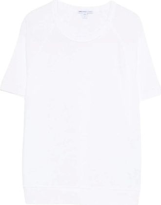 James Perse Femme, Tops, Blanc, Taille: 34 FR SweaT-shirts & SweaT-shirts &agrave; capuche