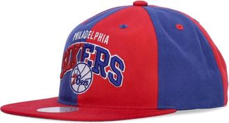 Mitchell & Ness NBA Pinwheel Cap Rot/Blau - - Accessories - Herren - Mehrfarbig - ONE SIZE