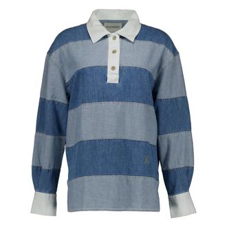 Closed Rugby Shirt Polos - - Tops - Damen - Blau - M