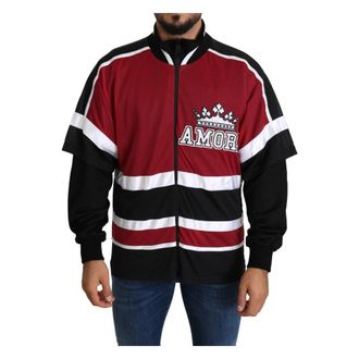 Dolce & Gabbana Amore Sport Full Zipper Sweater - - Sweatshirts & Hoodies - Herren - Mehrfarbig - M
