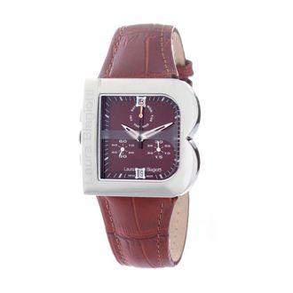 Laura Biagiotti Femme, Accessoires, Brun, Taille: ONE Size Montre Classique de Ville en Cuir avec Design Minimaliste