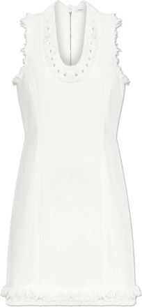 Ferragamo Femme, Robes, Blanc, Taille: 38 FR Denim Dress