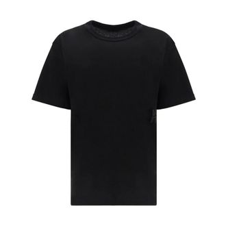 Alexander Wang Femme, Tops, Noir, Taille: 38 FR T-shirt &agrave; Manches Courtes