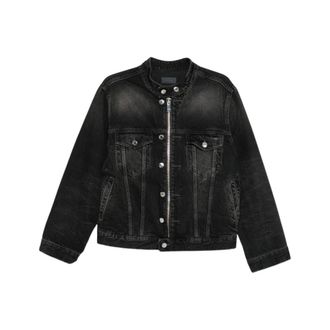 Haikure Denim Jacket - - Jackets - Herren - Schwarzk - M