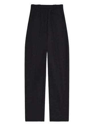 MUGLER pantalon à plis - Noir