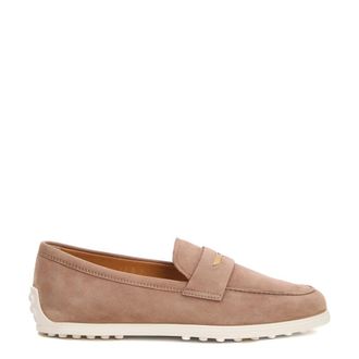 Tod's Beiger Mokassin mit Gummisohle - - Shoes - Damen - Beige - 36 1/2 EU