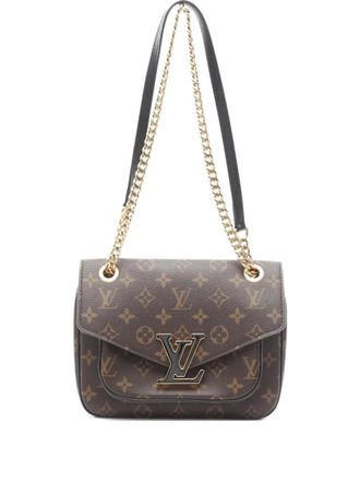 Louis Vuitton sac porté épaule Passy Monogram (2021) - Marron