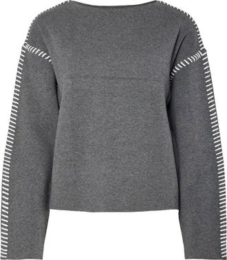 Vero Moda Yasstitcha Ls Knit Pullover S. Noos